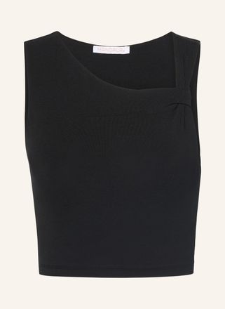 Mandala Mandala Cropped-Top Serenity schwarz