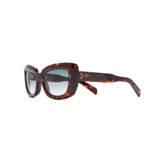 Cutler and Gross Femme, Accessoires, Brun, Taille: 52 MM 9797 Cat Eye Lunettes de soleil