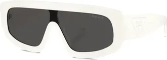 Prada PRD10S17K08Z White Acetate Frame Sunglasses - White