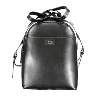 Calvin Klein unisex, Sacs, Noir, Taille: ONE Size Sac à Dos Noir avec Bretelles Réglables