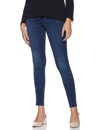 Only NOS Damen ONLROYAL HW SKINNY JEANS BB BJ13964 NOOS Skinny Jeans,, per pack Blau (Dark Blue Denim Dark Blue Denim), 34/L30 (Herstellergröße: XS)