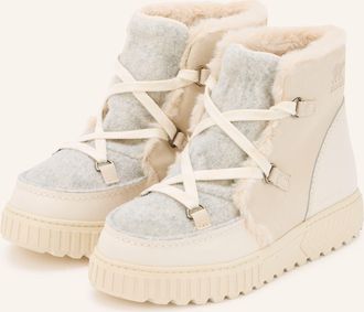 Sorel Schn&uuml;rboots Ona Ave Alpine weiss