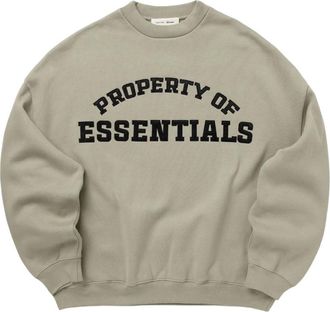 Fear of God Homme, Sweatshirts et sweats &agrave; capuche, Beige, Taille: S Property Lounge Crewneck