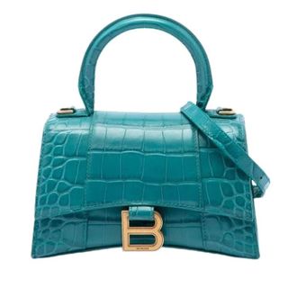 Balenciaga Pre-owned Hourglass Satchel - - Pre-owned - Damen - Blau - ONE SIZE