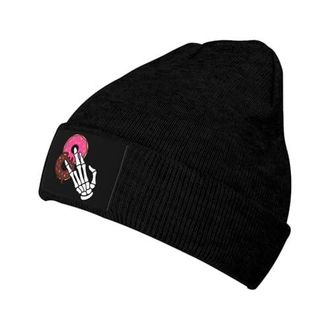 Generic Slouch Bonnet Tricot&eacute;, 2 dans Le Rose, 1 dans La Puanteur, Unisexe Knit Beanie, Bonnets en Tricot pour Ski, Cyclisme, Adultes
