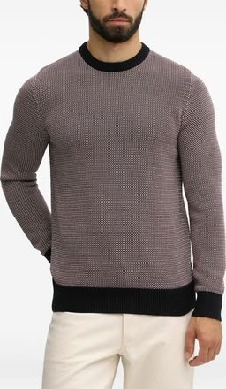 Barbour pull Wells à col rond - Bleu