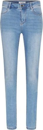 Morgan 241-PARDA Pantalon, Jean Bleached, 42 Femme