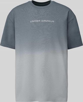 Under Armour Oversized Sport-T-Shirt aus Baumwoll-Mix Modell UA M HWT GRADIENT