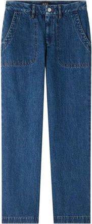A.P.C. A.p.c., Femme, Jeans, Bleu, Taille: W31 Jean droit