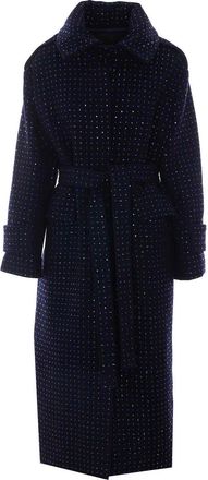 Pinko Langer Mantel - Blau