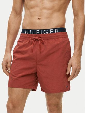 Tommy Hilfiger Badeshorts UM0UM03749 Rot Regular Fit