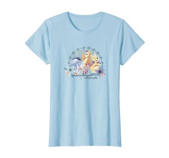 Disney Winnie The Pooh And Friends Floral Portrait T-Shirt