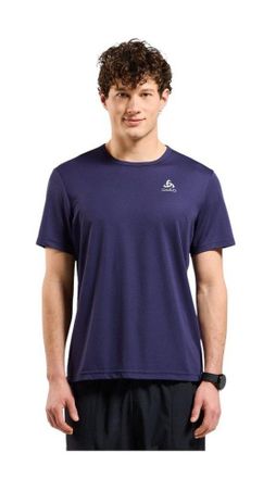 Odlo T-Shirt Wander-/Freizeit Crew Neck Cardada (100% Polyester) eclipseblau Herren