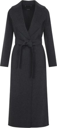 Max Mara Wollmantel - - Coats - Damen - Schwarzk - L