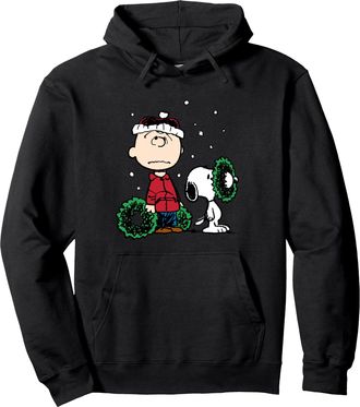Peanuts Snoopy Charlie Brown Kranz Pullover Hoodie