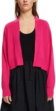 Esprit 044ee1i316 Cardigan, 660/Pink Fuchsia, L Femme
