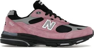 New Balance Low-Top Sneaker - New Balance 993 MiUSA Pink Taffy - Gr. 37,5 (EU) - in Schwarz - f&uuml;r Damen