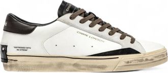 Crime London Herren, Schuhe, Wei&szlig;, 45 EUGr&ouml;&szlig;e