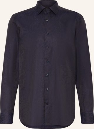 Etro Etro Brokat-Hemd Slim Fit blau