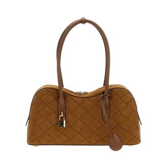 Stella McCartney Ryder Woven Schultertasche - - Bags - Damen - Braun - ONE SIZE