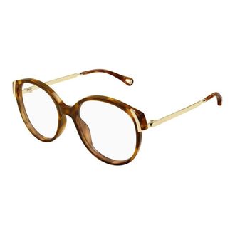 Chlo&eacute; Runde Brille - - Accessories - Damen - Braun - 54 MM