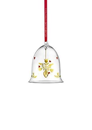 Holmegaard Weihnachtsglocke gro&szlig; Ann-Sofi Romme klassisches Design, klar