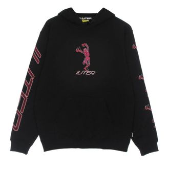 Iuter Schwarzer Skeleton Hoodie Langarm Sweatshirt - - Sweatshirts & Hoodies - Herren - Schwarzk - S