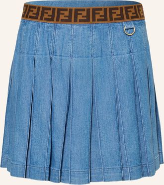 Fendi Jeansrock blau