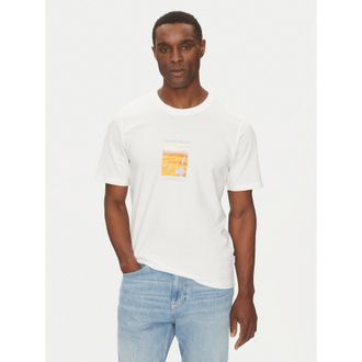 Jack & Jones Jack & Jones T-Shirt Split Graphic 12273000 Wei&szlig; Regular Fit