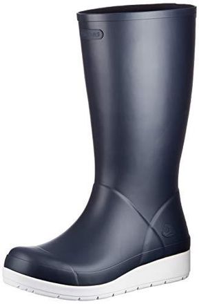 Viking Femme Frid Botte de Pluie, Vert (Marine/Blanc), 36 EU