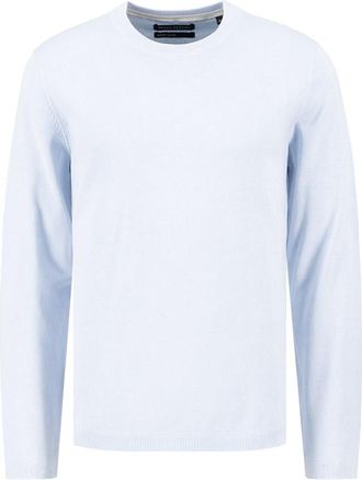 Marc O'Polo Herren Pullover blau unifarben