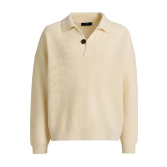 Kiton Geripptes Woll-Poloshirt - - Knitwear - Herren - Beige - XL