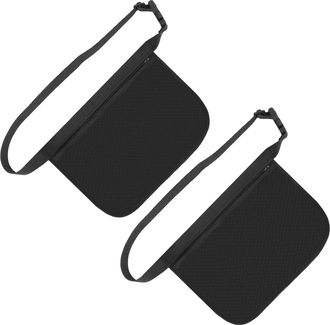 Supvox Verstellbare Tennisballtasche aus Netzgewebe Tragbare Pickleball und Golfball Aufbewahrungstasche mit H&uuml;ftgurt Sporttasche f&uuml;r Tennis Pickleball und T