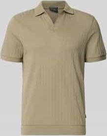 Joop Regular Fit Poloshirt mit V-Ausschnitt Modell Baronito
