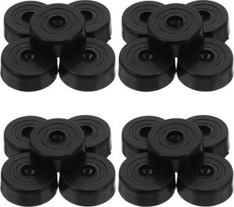 DOITOOL 24 Stück Teiliges Möbelgleiter Schraubbar Möbelbeine Schutzpads für Sofa Stuhl Tisch Anti-rutsch Bodenschoner Geräuschdämpfend für Hartholz Fliesenbod