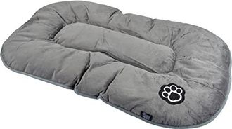 LOVE STORY Kissen Flocke, wendbar, Polyester, 117 x 72 cm, Patchy, grau/schwarz