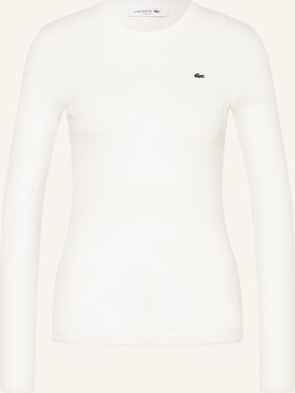 Lacoste Longsleeve weiss