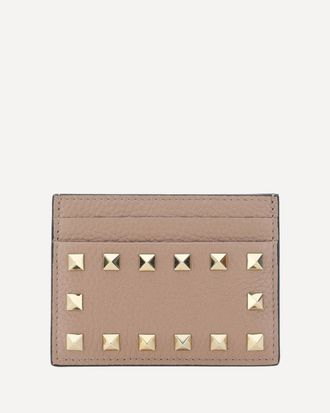 Valentino Garavani Rockstud Card Holder Female UNI