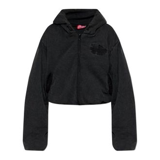 Diesel Damen, Sweatshirts & Hoodies, Grau, 2XSGröße