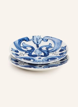 Dolce & Gabbana Dolce & Gabbana Casa 2er-Set Dessertteller blau
