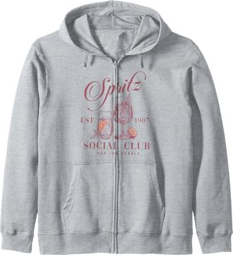 Trendy Apparel Spritz Social Club Pop The Bubbly Est 1907 Kapuzenjacke