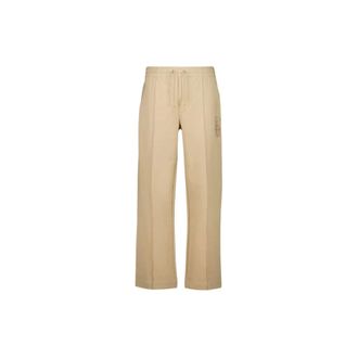Casablanca Pantalon de jogging &agrave; cordon de serrage et logo brod&eacute; - Homme - Pantalons - Beige - Taille: M