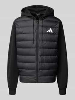adidas Regular Fit Steppjacke mit Kapuzenkragen