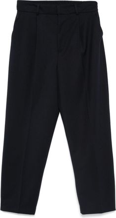 Pantaloni Torino Hose mit Bundfalten - Blau