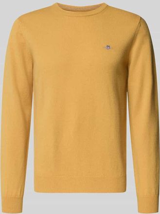 GANT Regular Fit Pullover aus reiner Wolle