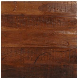 vidaXL Dessus de table 60x60x2,5 cm carr&eacute; bois massif de r&eacute;cup&eacute;ration Vidaxl