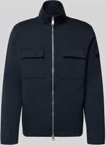 Marc O'Polo Regular Fit Sweatjacke aus Baumwoll-Mix