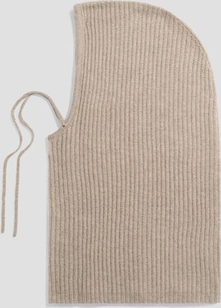 Gerard Darel Col capuche en cachemire &agrave; c&ocirc;tes - DORY - Beige ros&eacute;
