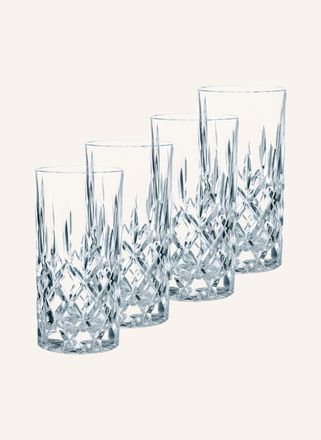 Nachtmann 4er-Set Longdrinkgl&auml;ser Noblesse transparent
