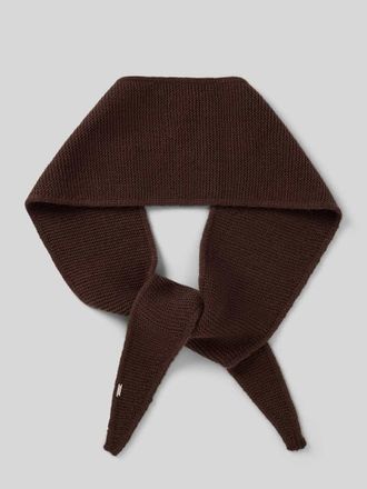 OPUS Schal in Strick-Optik mit Logo-Applikation Modell Anotti